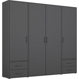 Rauch Dreht&uuml;renschrank &raquo;Kleiderschrank Schrank Garderobe W&auml;scheschrank VOYAGER&laquo; in 3 verschiedenen Ausstattungen BASIC/CLASSIC/PREMIUM, mit 2 modernen
