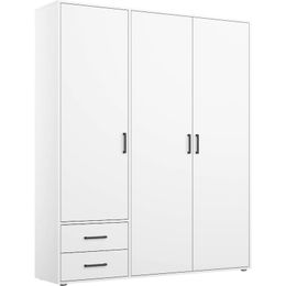 Rauch Dreht&uuml;renschrank &raquo;Kleiderschrank Schrank Garderobe W&auml;scheschrank VOYAGER&laquo; in 3 verschiedenen Ausstattungen BASIC/CLASSIC/PREMIUM, mit 2 modernen