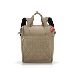 Reisenthel Aufbewahrungstasche &raquo;Rucksacktasche allrounder R&laquo; Rucksack und Tasche in einem, Rei&szlig;verschlusstaschen, Steckf&auml;cher Polyester
