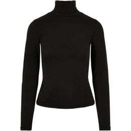 Urban Classics M&auml;dchen Urban Classics Langarmshirt &raquo; Damen Ladies Modal Turtleneck Longsleeve&laquo; 1 Stk. S