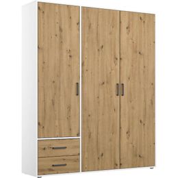 Rauch Dreht&uuml;renschrank &raquo;Kleiderschrank Schrank Garderobe W&auml;scheschrank VOYAGER&laquo; in 3 verschiedenen Ausstattungen BASIC/CLASSIC/PREMIUM, mit 2 modernen