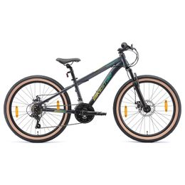 Bikestar Jugendfahrrad 21 Gang Shimano RD-TY21 Schaltwerk Kettenschaltung schwarz Jugendfahrrad
