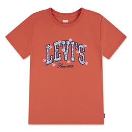 Levi's Kids M&auml;dchen Levi's Kids T-Shirt &raquo;LVG LEVIS CHAMBRAY APPLIQUE TO&laquo; for Girls, mit Logo-Stickerei 14 (158)