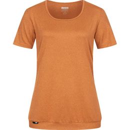 DEPROC Active Damen DEPROC Active Funktionsshirt &raquo;KITIMAT WOMEN&laquo; Funktionsshirt in Melangeoptik 34 (XS)