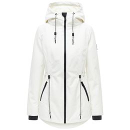 Navahoo Between-Seasons Parka 'Blumentanz 14' female White size L