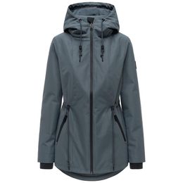 Navahoo Between-Seasons Parka 'Blumentanz 14' female Grey size XL