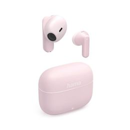 Hama wireless In-Ear-Kopfh&ouml;rer &raquo;Bluetooth Kopfh&ouml;rer mit Mikrofon (True Wireless Headset, TWS Earbuds)&laquo; rosa Kopfh&ouml;rer f&uuml;r Handy aller Marken: universal 