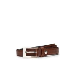 NAE Vegan Shoes Belt 'Camp' female Brown size 80