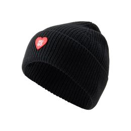 Hugo Damen Hugo Beanie &raquo;Sentialy Hat&laquo; mit Logo-Aufn&auml;her