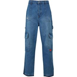 Dada Supreme Herren Dada Supreme Bequeme Jeans &raquo;Dada Supreme Worker Cut Off Cargo Baggy Jeans&laquo; 38, Normalgr&ouml;&szlig;en