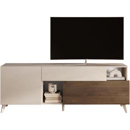 Home Affaire Lowboard &raquo;Monaco in Breite 181 cm, TV-Schrank mit T&uuml;r, Klappe und Schubkasten&laquo; Mediaboard &ndash; sanftes Schlie&szlig;en, edles Design, Platz f&uuml;r 
