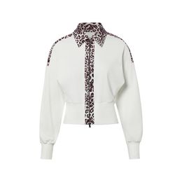 Marc Cain Zip-Up Hoodie female White size 36