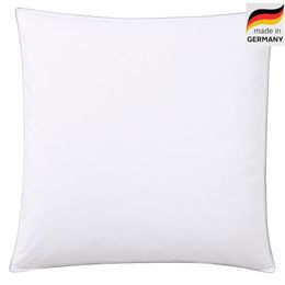 OTTO home Federkissen &raquo;TAMINS, Kopfkissen 80x80 cm, 40x80cm&laquo; F&uuml;llung: 85 % Federn & 15 % Daunen Bezug: Baumwolle 1 Stk. tlg. Kissen, Made in Germany, 