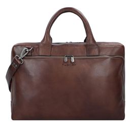 Plevier Document Bag 'Vintage Bill' male Brown size One Size