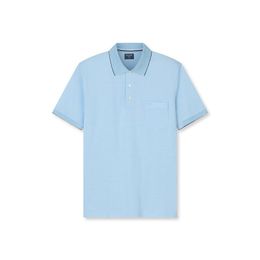 OLYMP Herren OLYMP Poloshirt &raquo;OLYMP Casual Wirk&laquo; blau S