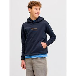 Jack & Jones Jack & Jones Junior Jungen Kapuzensweatshirt &raquo;JORNORREBRO EMB SWEAT HOOD NOOS JNR&laquo; 140