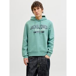 Jack & Jones Jack & Jones Herren Kapuzensweatshirt &raquo;JJELOGO SWEAT HOOD 2 COL 25/26 NOOS&laquo;, mit stylischem Print M