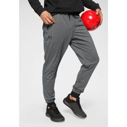 Under Armour Herren Jogginghose &raquo;SPORTSTYLE TRICOT JOGGER&laquo; f&uuml;r vielseitige Aktivit&auml;ten, leichtes Material, elastischer Bund grau XXL, N-Gr