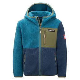 Trollkids Fleecejacke "Aurlandsfjord" in Blau - 51% | Gr&ouml;&szlig;e 122 | Kids-fleecejacken-fleecepullover