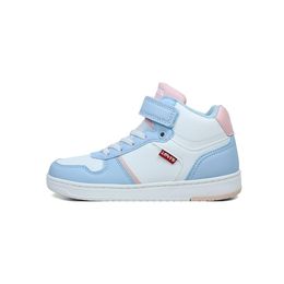 Levi's Levi ́s Sneakers "Kick Mid" in Wei&szlig;/ Hellblau - 62% | Gr&ouml;&szlig;e 33 | Kindersneakers