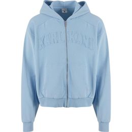Karl Kani Herren Sweatjacke &raquo; College Heavy Crop Zip Hoodie&laquo; L