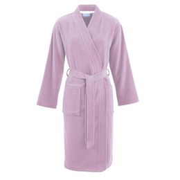 Carl Ross Unisex-Bademantel &raquo;41110&laquo; 1 Stk. Midil&auml;nge rosa Walkfrottier