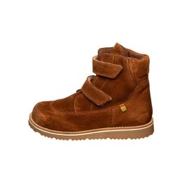 El Naturalista Leder-Winterboots in Braun - 61% | Gr&ouml;&szlig;e 34 | Kinderstiefel