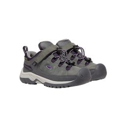 Keen Wanderschuhe "Targhee" in Grau/ Lila - 57% | Gr&ouml;&szlig;e 25,5 | Kinder-outdoor-sport-schuhe