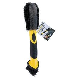 Dunlop Autofelgenb&uuml;rste in Schwarz/ Gelb - (L)35 cm - 18% | Putzutensilien