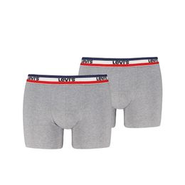 Levi's Levi's Herren Boxershorts &raquo;LEVIS MEN REPEAT SPW LOGO BOXER BRIEF&laquo; 2er Pack, ohne Eingriff, elastischer Logobund, Baumwoll-Mix XXL