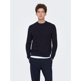 Only & Sons Only & Sons Herren ONLY & SONS Strickpullover &raquo;ONSDAVE REG LS CREW NECK KNIT NOOS&laquo; Baumwolle, regular fit S
