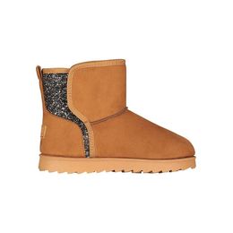 Geographical Norway Winterboots "Olga" in Hellbraun - 75% | Gr&ouml;&szlig;e 36 | Damen-stiefel