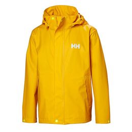 Helly Hansen Regenjacke "Moss" in Gelb - 42% | Gr&ouml;&szlig;e 152 | Kinder-outdoor-jacken