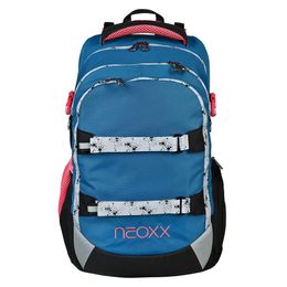 neoxx Rucksack "Splash Active" in Blau - (B)29 x (H)45,5 x (T)14 cm - 52% | Kinder-rucksaecke-taschen