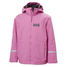 Helly Hansen Regenjacke "Shelter" in Rosa - 50% | Gr&ouml;&szlig;e 158 | Kinder-outdoor-jacken