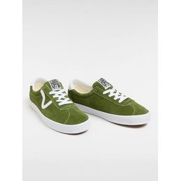 Vans Leder-Sneakers ''Sport Low'' in Gr&uuml;n - 54% | Gr&ouml;&szlig;e 36 | Damen-sneakers