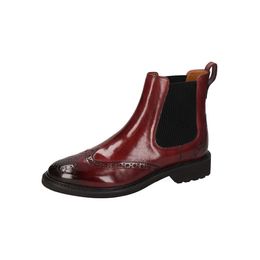 Melvin & Hamilton MELVIN & HAMILTON Leder-Chelsea-Boots "Selina 29" in Rot/ Schwarz - 52% | Gr&ouml;&szlig;e 36 | Stiefeletten