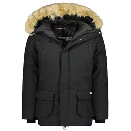 Geographical Norway Parka "Claude" in Schwarz - 65% | Gr&ouml;&szlig;e M | Herrenjacken