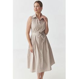 TATUUM Kleid in Sand - 57% | Gr&ouml;&szlig;e 38 | Damen-kleider