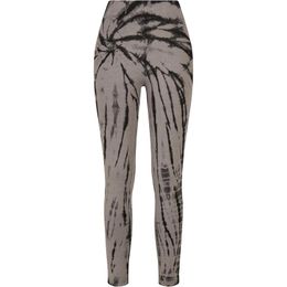 Urban Classics Damen Urban Classics Leggings &raquo; Damen Ladies Cotton Tie Dye High Waist Leggings&laquo; L, US-Gr&ouml;&szlig;en