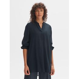 Opus Longbluse "Facura" in Dunkelblau - 60% | Gr&ouml;&szlig;e 38 | Damen-blusen
