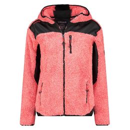 Geographical Norway Fleecejacke "Telodia" in Pink - 68% | Gr&ouml;&szlig;e XXL | Damenjacken