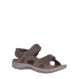 Merrell Leder-Trekkingsandalen "Sandspur 2" in Braun/ Braun - 50% | Gr&ouml;&szlig;e 45 | Herrenschuhe-outdoorschuhe