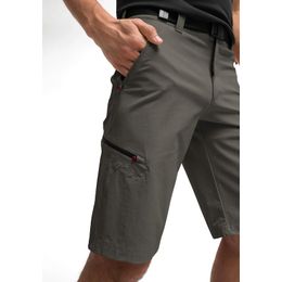 Maier Sports Damen Bermudas &raquo;Nil Bermuda&laquo; kurze Herren Wanderhose, moderne Outdoor-Bermuda, Trekkinghose braun 48, Normalgr&ouml;&szlig;en