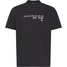 Calvin Klein Jeans Herren T-Shirt &raquo;GRAPHIC TEE&laquo; Regular fit mit Rundhalsausschnitt S