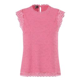 Pieces Blusentop "Olline" in Pink - 51% | Gr&ouml;&szlig;e L | Damen-blusen