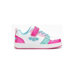 Lelli Kelly Sneakers "Amalia" in Wei&szlig;/ Pink/ T&uuml;rkis - 63% | Gr&ouml;&szlig;e 28 | Kindersneakers
