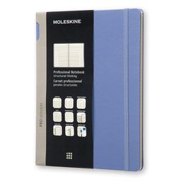 Moleskine Liniertes Notizbuch ''Pro Notebook'' in Violett - (B)19 x (H)25 - 36% | Buero-schulbedarf