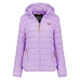 Geographical Norway Steppjacke "Atikolor" in Lila - 66% | Gr&ouml;&szlig;e XL | Damenjacken