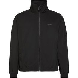 Calvin Klein Herren Windbreaker &raquo;LS NYLON STAND COLLAR WINDBREAKE&laquo; ohne Kapuze Regular fit mit Stehkragen XXL